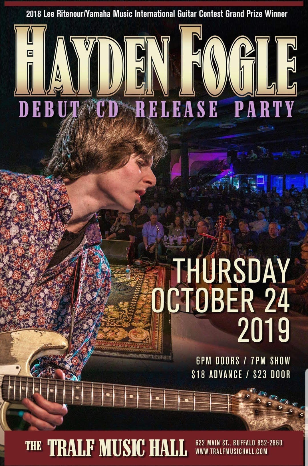 Hayden Fogle Record Release Party - Buffalo Place