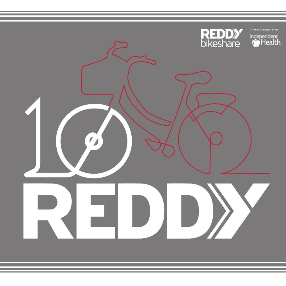 Happy 10th Anniversary Season, Reddy Bikeshare! - Buffalo Place